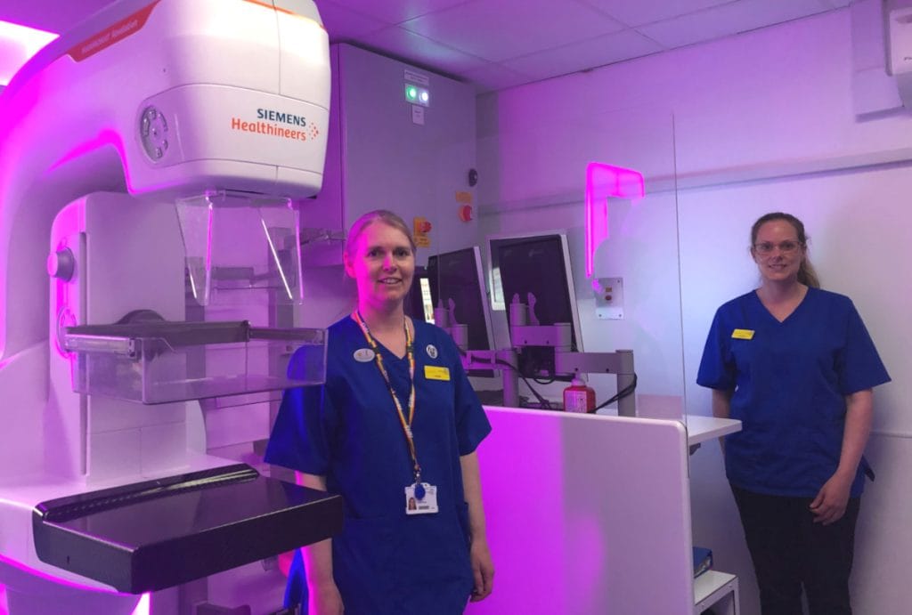Community-based mammography boosts uptake in west Devon and east ...