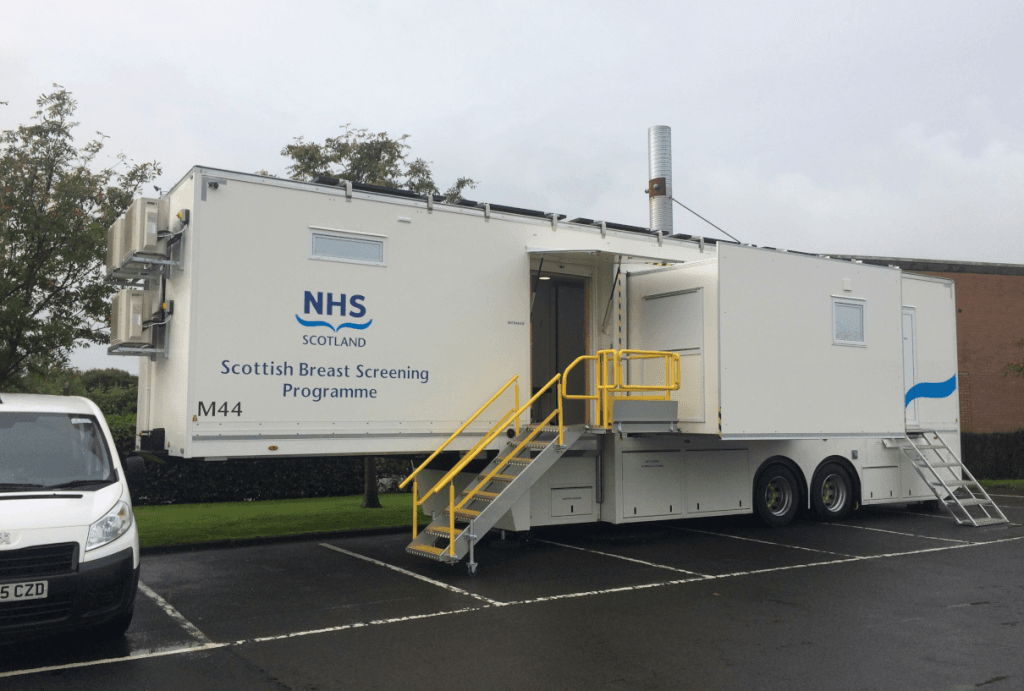 Scottish Breast Screening Programme employs mobiles to improve rural ...