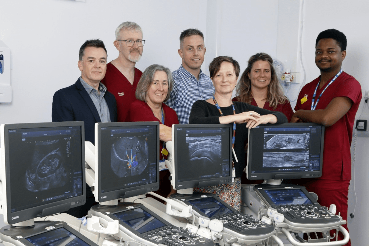 Trio of Canon ultrasound systems at Exeter CDC helps reduce waiting ...