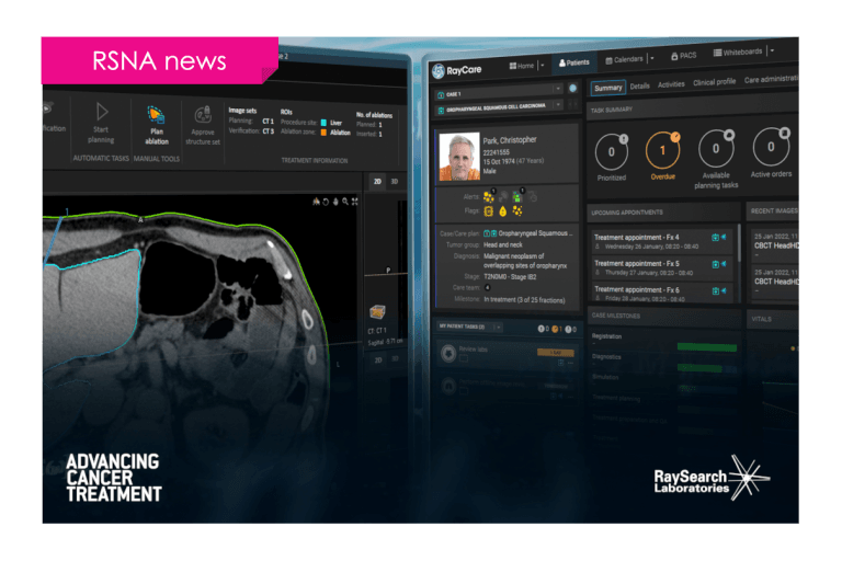 Software innovation is key to advancing cancer care, says RaySearch ...