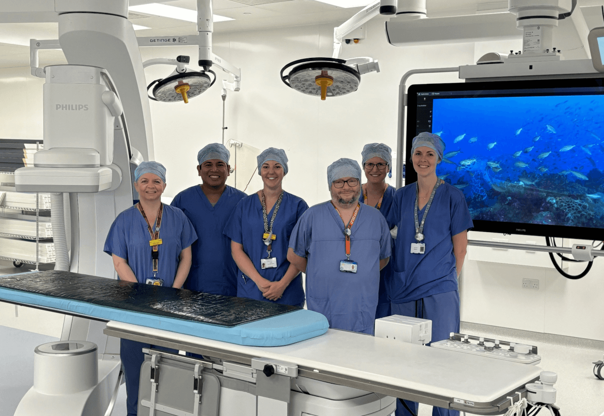 Royal Derby Hospital upgrades its primary interventional room with ...
