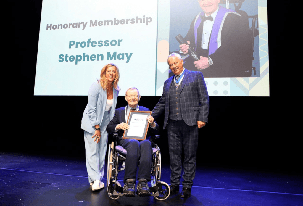 Professor May becomes BEVA honorary member - RAD Magazine - The voice ...
