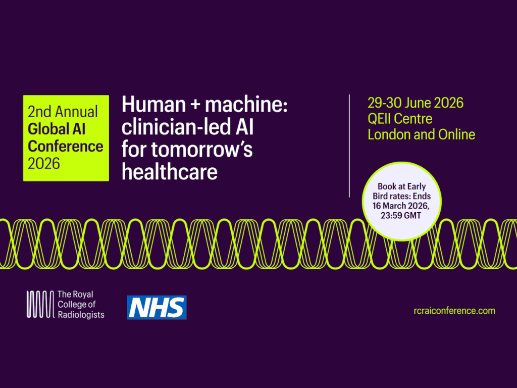 RCR and NHS Global AI Conference returns: experts to tackle safe and ...